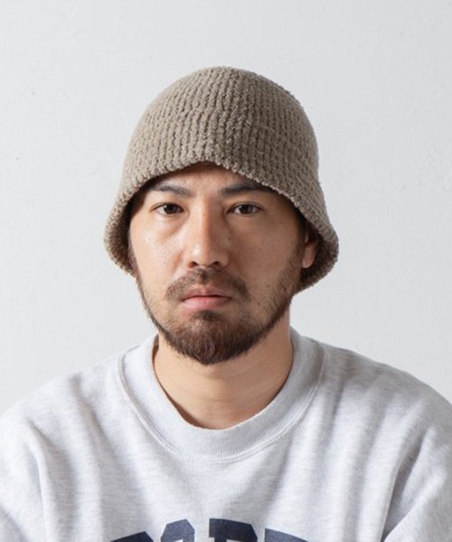 RACAL（ラカル）の「【Racal】Knit bucket hat RL-22-1268 RL-22-1272 RL-23-1300（ハット ...