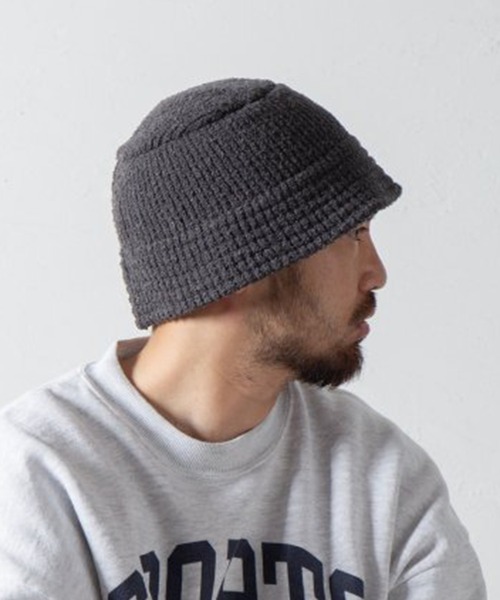 RACAL（ラカル）の「【Racal】Knit bucket hat RL-22-1268 RL-22-1272 RL-23-1300（ハット ...