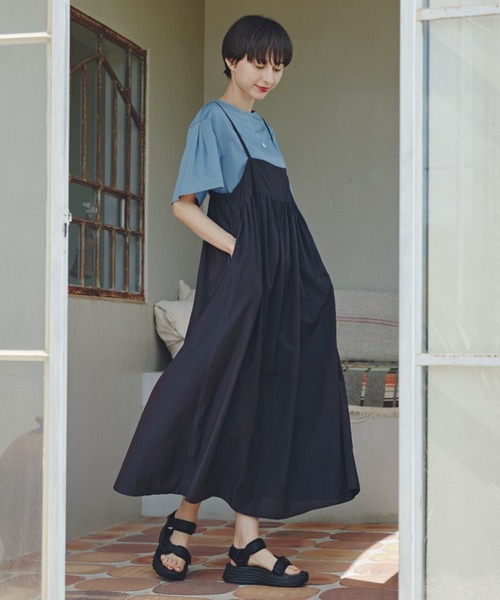 セール】◇ストライプローンキャミソールワンピース（ワンピース