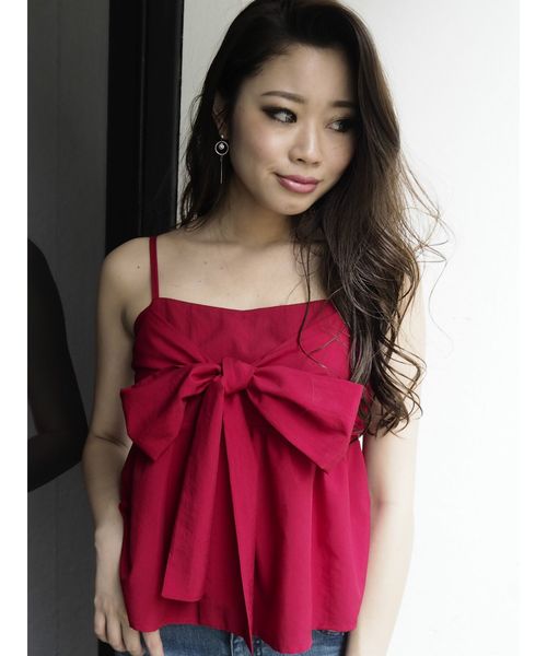 RESEXXY（リゼクシー）の「フロントリボンキャミブラウス（キャミソール）」 - WEAR