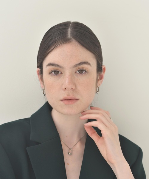 LHME（エルエイチエムイー）の「LHME アクアサークルピアス/サージカルステンレス316L（金属アレルギー対応）（ピアス（両耳用））」 - WEAR