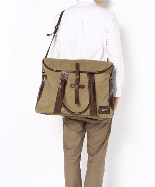 SHIPS（シップス）の「Orobianco G&H COLLECTION: SPECIAL EDITION キャンバス フラップバッグ ...