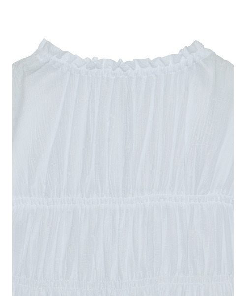 Ameri（アメリ）の「DOUBLE PUFF SLEEVE BLOUSE（シャツ/ブラウス）」 - WEAR