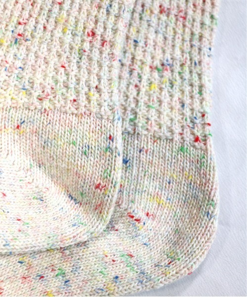hobo（ホーボー）の「HOBO / ホーボー NEP CREW SOCKS A/PE/C/PU (HB-SO4001) ネップソックス ...