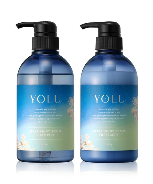 YOLU（ヨル）の「YOLU(ヨル) チュベローズ ナイトリペアシャンプー・トリートメント セット（シャンプー）」 - WEAR