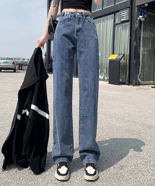 BANICO（バニコ）の「【BANICO】ダブルボタンストレートデニムパンツ（デニムパンツ）」 - WEAR