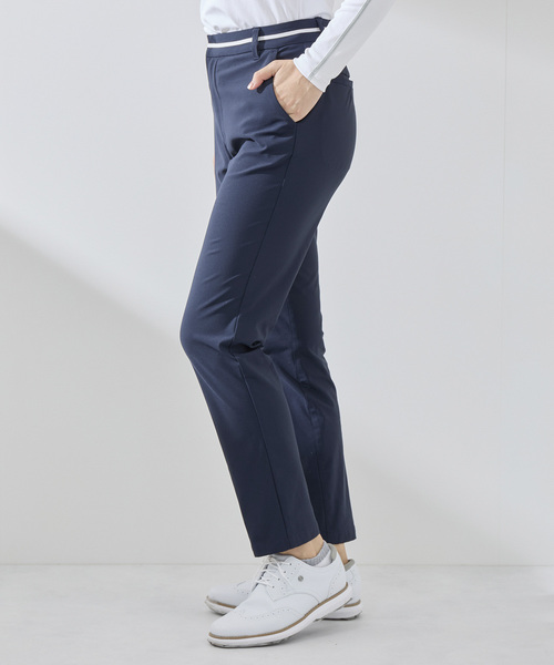 UVカット】【接触冷感】【ストレッチ】ハイテンションスリムストレート