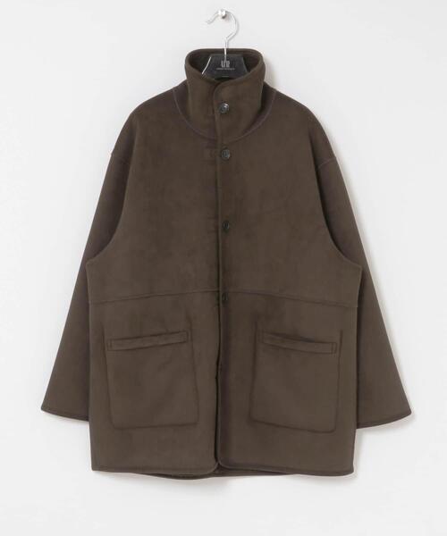 セール】ECOPELフェイクムートンリバーシブルコート（ムートンコート