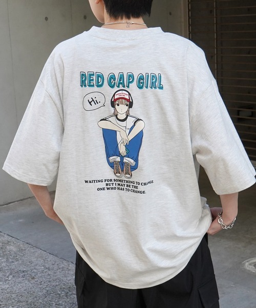 Red Cap Girl（レッドキャプガール）の「24SS【新柄追加】【RED CAP GIRL】バックプリント / フロントプリント ビッグ ...