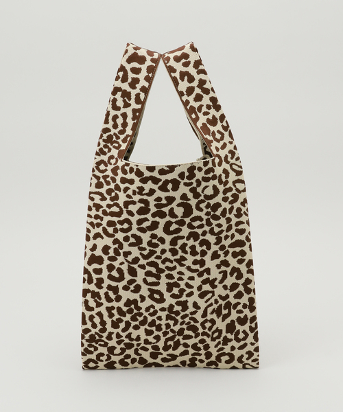 FRAMeWORK（フレームワーク）の「【MY BEST BAG/マイベストバッグ】NOVA BAG レオパード（トートバッグ）」 - WEAR