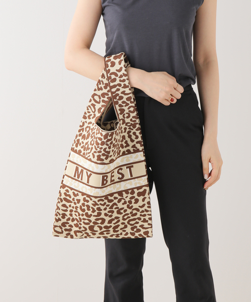 FRAMeWORK（フレームワーク）の「【MY BEST BAG/マイベストバッグ】NOVA BAG レオパード（トートバッグ）」 - WEAR