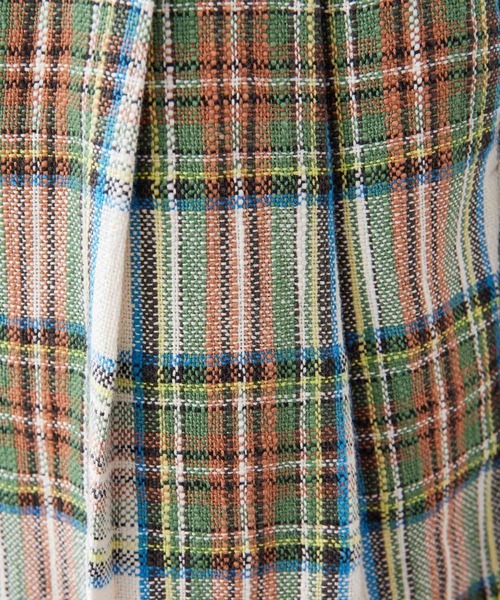 Whim Gazette（ウィムガゼット）の「チェックリネンパンツ（スラックス）」 - WEAR