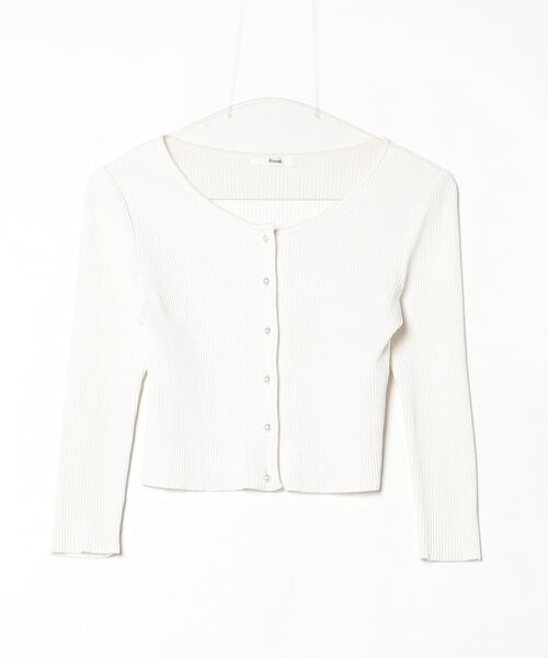 【ブランド古着】7分袖ニットカーディガン（カーディガン/ボレロ）｜Rene（ルネ）のファッション通販 - ZOZOUSED