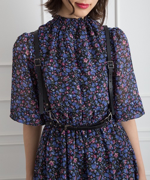 Libby&Rose（リビーアンドローズ）の「レザーハーネス細ベルト（ベルト）」 - WEAR