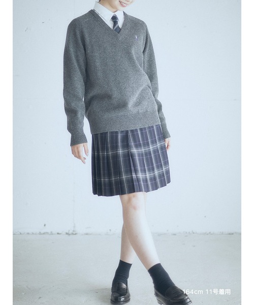 EASTBOY（イーストボーイ）の「セーター 7G ラム 【ミルキーグレープ女神】 制服 通学 スクール JK（ニット/セーター）」 - WEAR