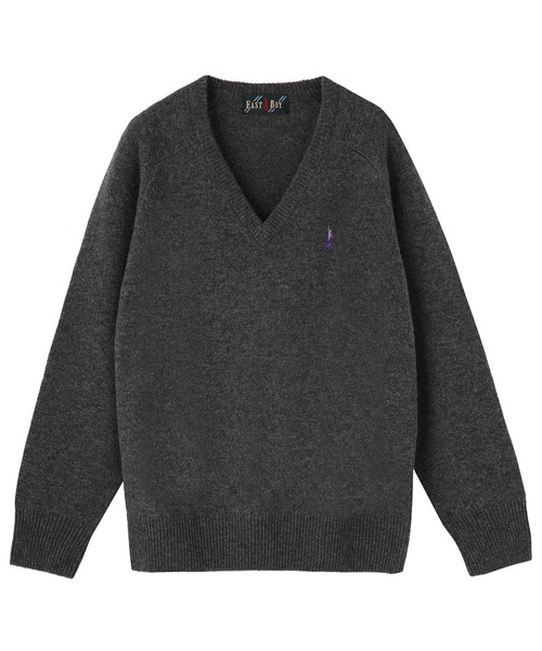 EASTBOY（イーストボーイ）の「セーター 7G ラム 【ミルキーグレープ女神】 制服 通学 スクール JK（ニット/セーター）」 - WEAR