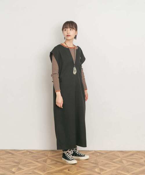 UR Lab.（アーバンリサーチラボ）の「『UR TECH』ジャンパースカート（ワンピース）」 - WEAR