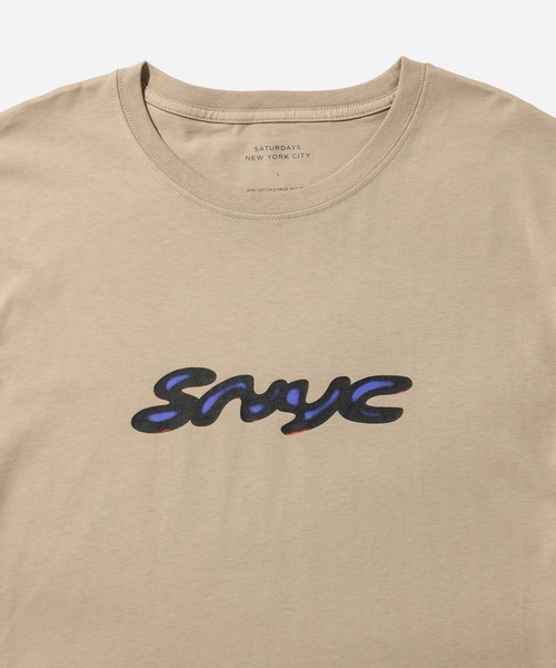 Saturdays NYC（サタデーズ ニューヨークシティ ）の「3D Snyc SS Tee（Tシャツ/カットソー）」 - WEAR