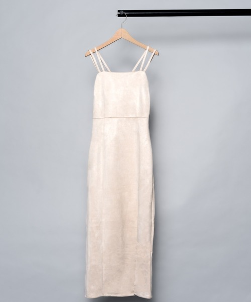 ottilie（オティーリエ）の「【 ottilie / オティーリエ 】 ポンチスエードワンピース（ワンピース）」 - WEAR