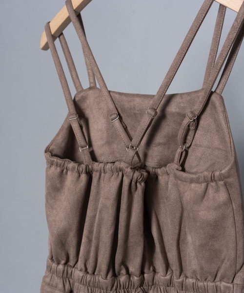 ottilie（オティーリエ）の「【 ottilie / オティーリエ 】 ポンチスエードワンピース（ワンピース）」 - WEAR