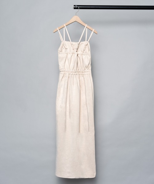 ottilie（オティーリエ）の「【 ottilie / オティーリエ 】 ポンチスエードワンピース（ワンピース）」 - WEAR