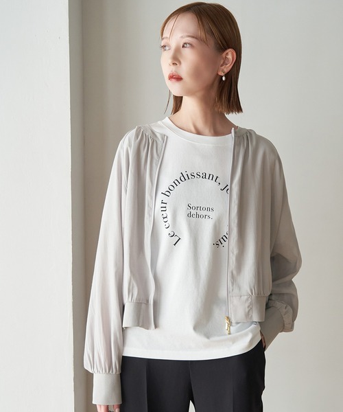 ROPE' PICNIC（ロペピクニック）の「【emur/エミュール】バックテールシャツブルゾン（ブルゾン）」 - WEAR