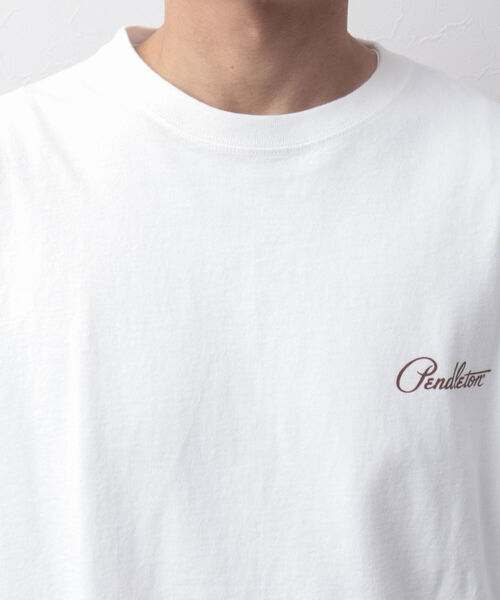 PENDLETON（ペンドルトン）の「【PENDLETON/ペンドルトン】バックプリント ロンT 長袖Tシャツ ビッグシルエット（Tシャツ/カットソー）」 - WEAR