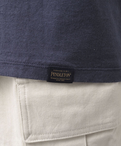 PENDLETON（ペンドルトン）の「【PENDLETON/ペンドルトン】バックプリント ロンT 長袖Tシャツ ビッグシルエット（Tシャツ/カットソー）」 - WEAR