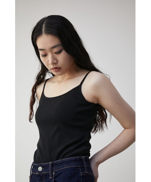 AZUL by moussy（アズールバイマウジー）の「A/B BASIC BACK OPEN CAMISOLE/アズールベーシックバックオープンキャミソール（キャミソール）」 - WEAR