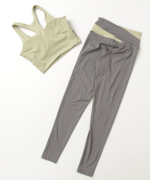 SETUP7（セットアップセブン）の「【SETUP7】スポーツブラ＆レギンスパンツ ジムウェア 2点セット KNF040（スポーツグッズ）」 - WEAR