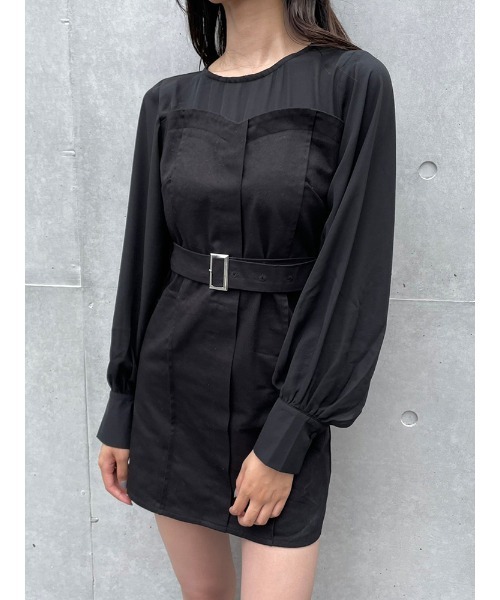 ENVYM（アンビー）の「異素材コンビAIO（つなぎ/オールインワン）」 - WEAR