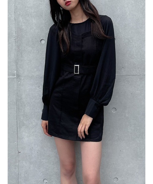 ENVYM（アンビー）の「異素材コンビAIO（つなぎ/オールインワン）」 - WEAR