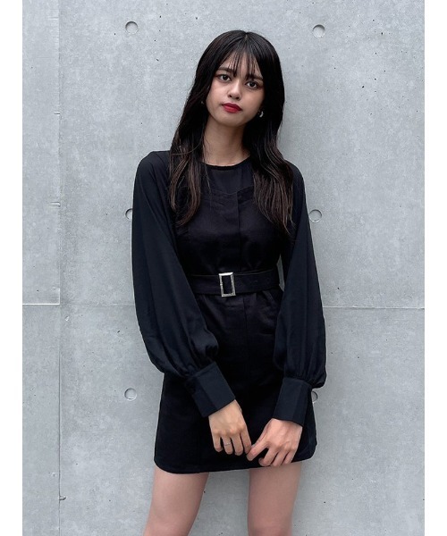 ENVYM（アンビー）の「異素材コンビAIO（つなぎ/オールインワン）」 - WEAR