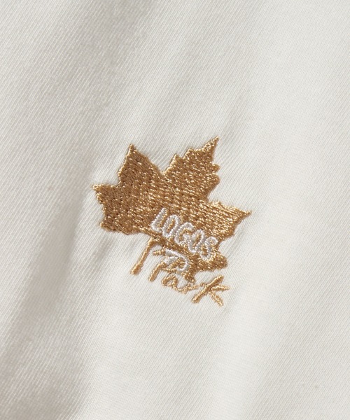 LOGOS park（ロゴスパーク）の「【LOGOS Park/ロゴスパーク】リサイクルコットン ショートスリーブ ワンポイントロゴTシャツ（Tシャツ/カットソー）」 - WEAR