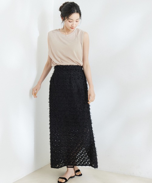 Jayro（ジャイロ）の「シアーボックスタンクトップ（Tシャツ/カットソー）」 - WEAR