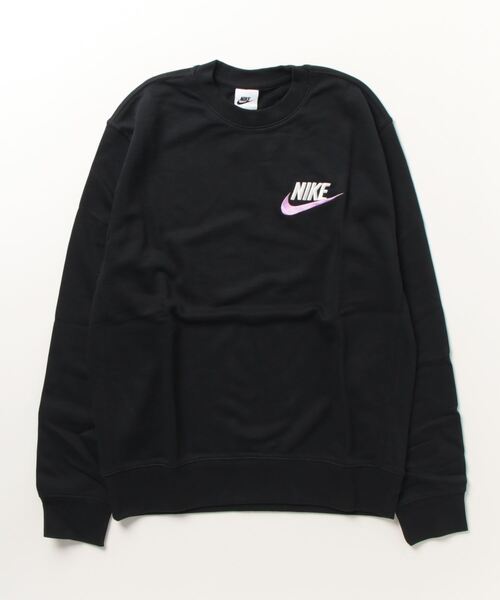 NIKE（ナイキ）の「NIKE/ナイキ ナイキ クラブ+ FT LBR L/S クルー ユーティリティ FB7685-010（スウェット ...