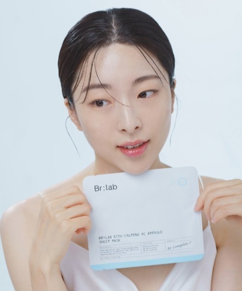 Br:lab（ビアルラップ）の「BR:LAB ECTO-CALMING AC AMPOULE SHEET MASK（パック/フェイスマスク）」 - WEAR
