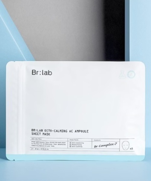 Br:lab（ビアルラップ）の「BR:LAB ECTO-CALMING AC AMPOULE SHEET MASK（パック/フェイスマスク）」 - WEAR