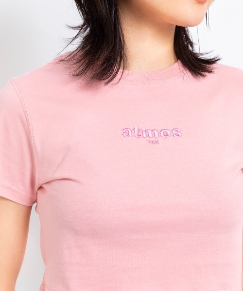 atmos pink（アトモスピンク）の「atmos pink Classic Embroidery Logo Short T-shirt ...