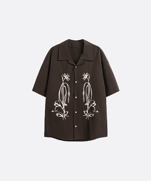 U:UME（ユーム）の「Balance Embroidery Short Sleeve Shirt（シャツ/ブラウス）」 - WEAR