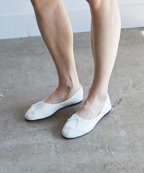 Steven Alan（スティーブンアラン）の「＜Steven Alan＞LEATHER BALLET SHOES /バレエシューズ（バレエ ...