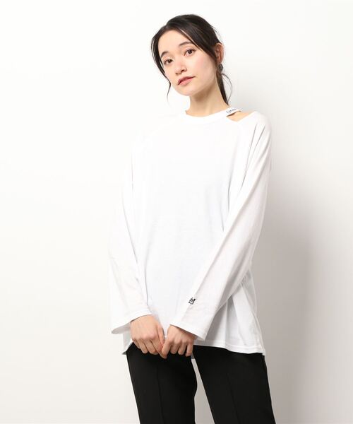 【セール】BOX SLIT LOGO L/T（Tシャツ/カットソー）｜EMODA（エモダ）のファッション通販 - ZOZOTOWN