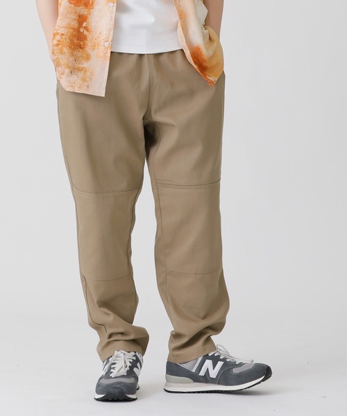 Beno（ビーノ）の「HEAVY COTTON TWILL / DOUBLE KNEE SKATER WIDE PANTS（チノパンツ ...