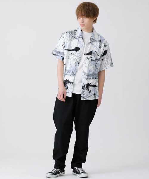 Beno（ビーノ）の「HEAVY COTTON TWILL / DOUBLE KNEE SKATER WIDE PANTS（チノパンツ ...