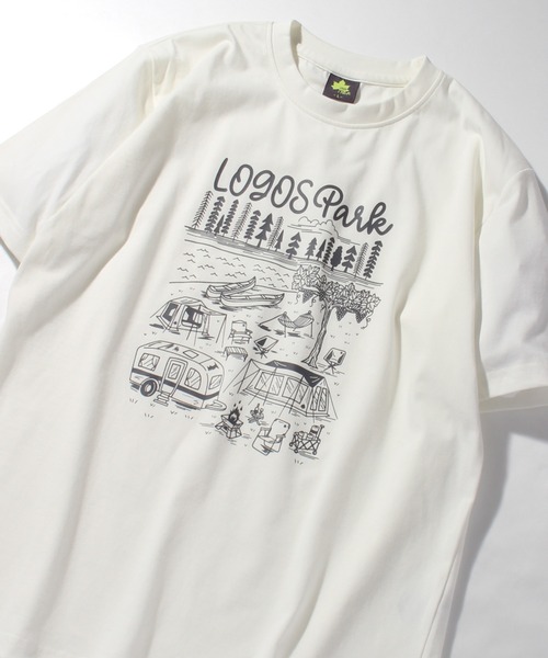 LOGOS park（ロゴスパーク）の「【LOGOS Park/ロゴスパーク】リサイクルコットン プリントショートスリーブTシャツ（Tシャツ/カットソー）」 - WEAR