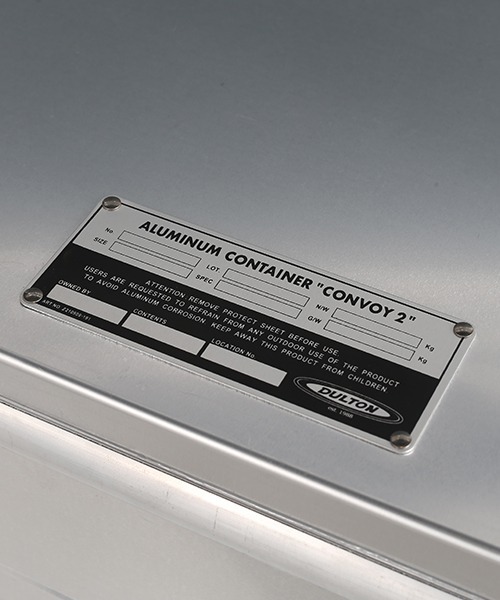DULTON（ダルトン）の「ALUMINUM CONTAINER ''CONVOY 2'' RC-M/ アルミ コンテナ "コンボイ 2" RC-M（収納グッズ）」 - WEAR