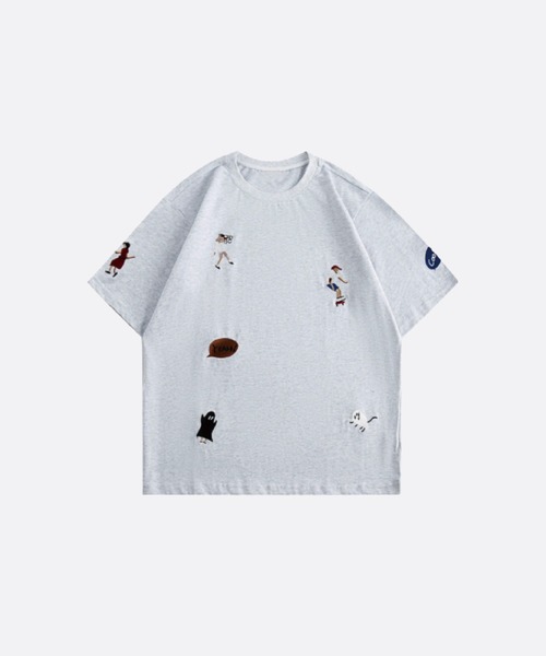 U:UME（ユーム）の「Embroidery Motif Shirt（Tシャツ/カットソー）」 - WEAR