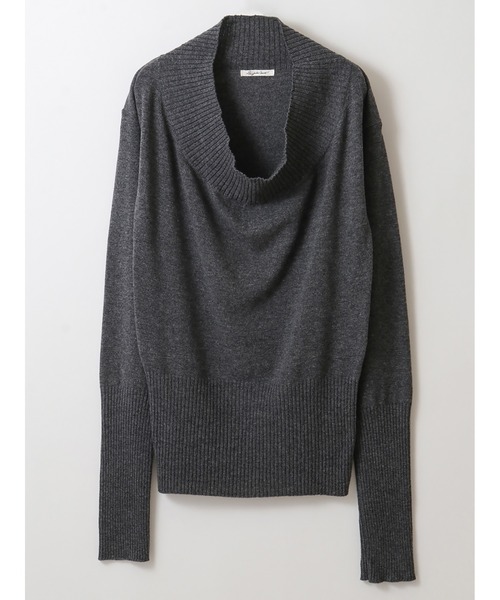 Le Jardin Ouvert（ルジャルダン）の「Wide Open Neck Sweater（ニット/セーター）」 - WEAR