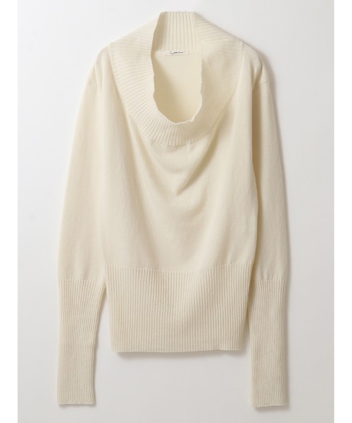 Le Jardin Ouvert（ルジャルダン）の「Wide Open Neck Sweater（ニット/セーター）」 - WEAR