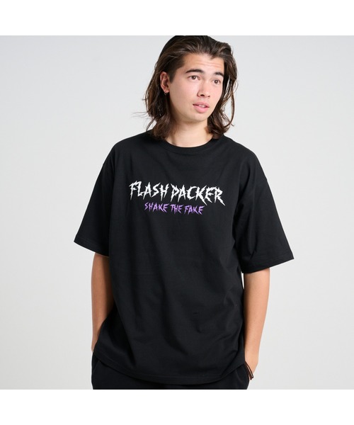 FLASH PACKER（フラッシュパッカー）の「FLASH PACKER フラッシュパッカー ビッグシルエットT 半袖Tシャツ 24春夏新作 / XT-DKNS（Tシャツ/カットソー ...